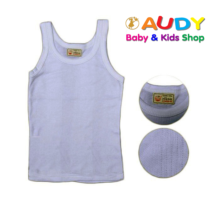 Jual AUDY BABY - SINGLET ANAK RIKSA 14-30 (1PCS) | Shopee Indonesia