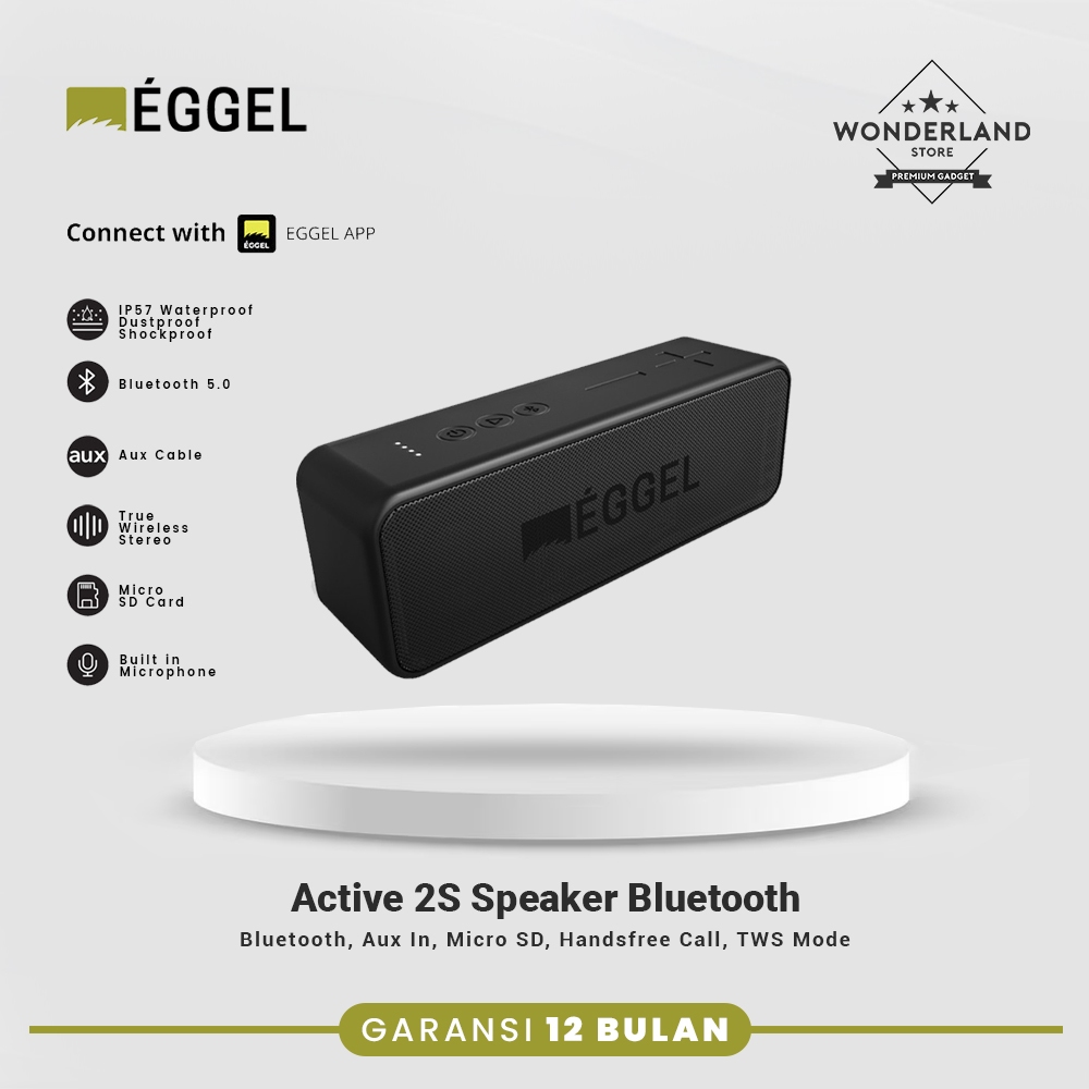 Jual Eggel Active 2S Waterproof Action Portable Bluetooth Speaker ...