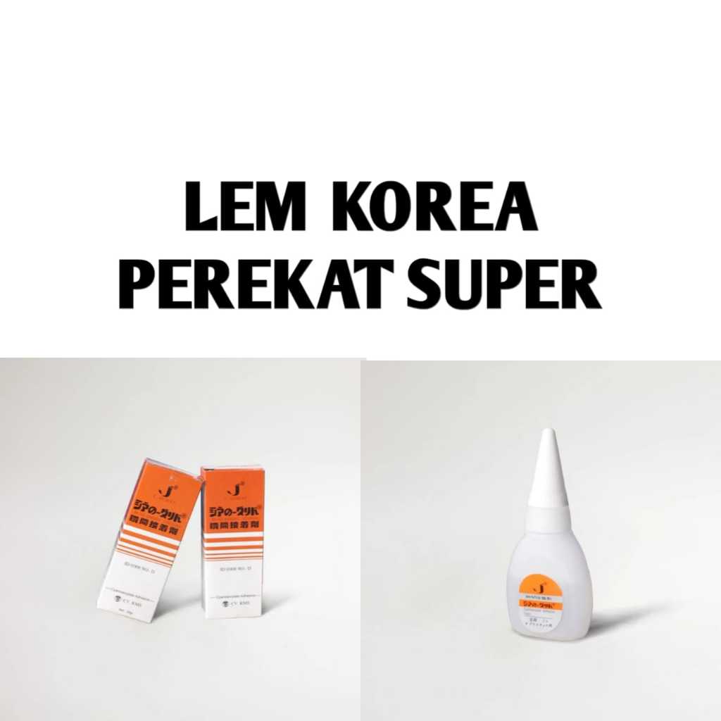 Jual Lem Tetes Cair Lem Korea J Power Glue Perekat Super Lengket ...