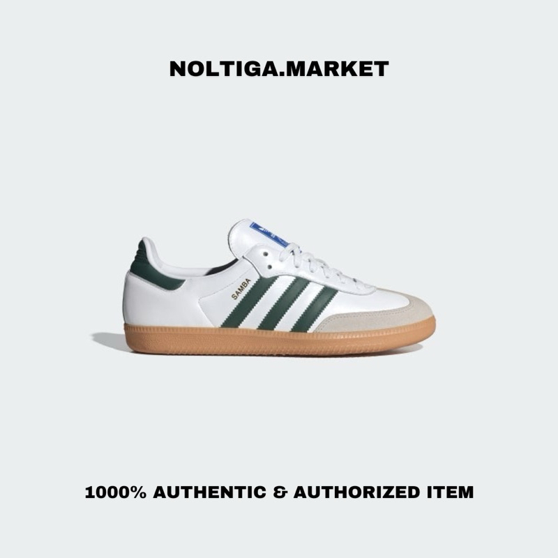 Jual Adidas Samba OG White Collegiate Green Original Resmi - IE3437 | Shopee Indonesia
