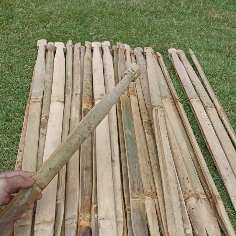 Jual Pasak tenda Pramuka / patok bahan bambu panjang 50 cm | Shopee ...