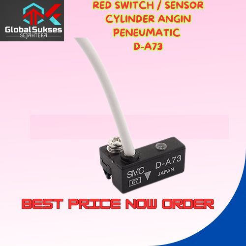 Jual Sensor Cylinder Angin . Reed Switch Cylinder Type DA73 / D-A73 SMC ...
