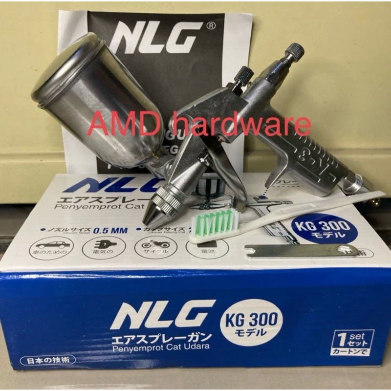 Jual Spray Gun Alat Semprot Cat Mini 200 CC/ML R2 Meiji Original K3 ...