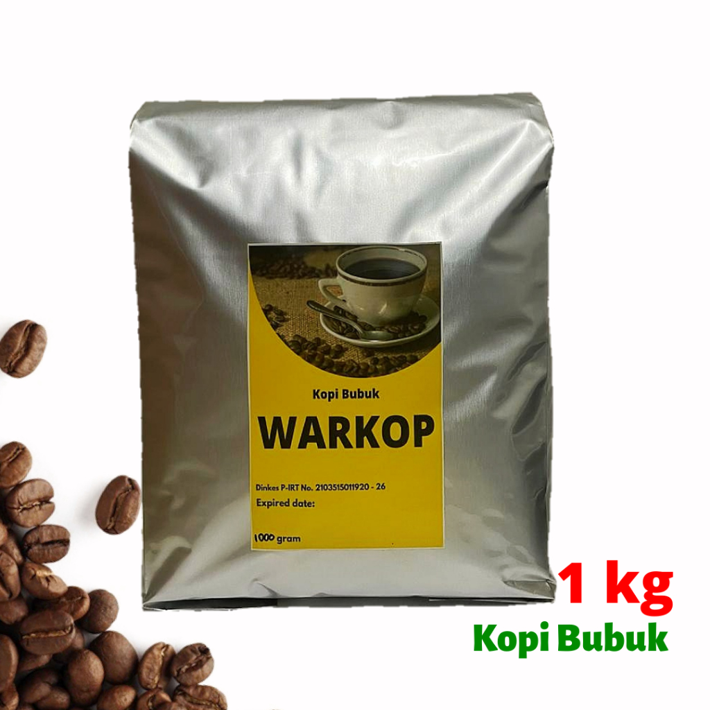 Jual Kopi Bubuk Warkop 1 kg cocok untuk usaha Kopi Giras 1kg | Shopee ...