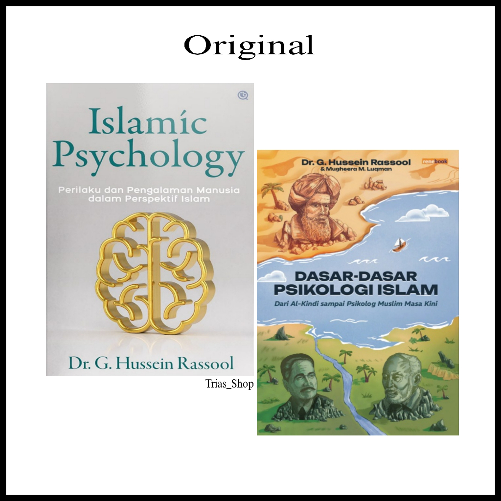 Jual Paket 2 Buku Islamic Psychology Dan Dasar Dasar Psikologi Islam By ...