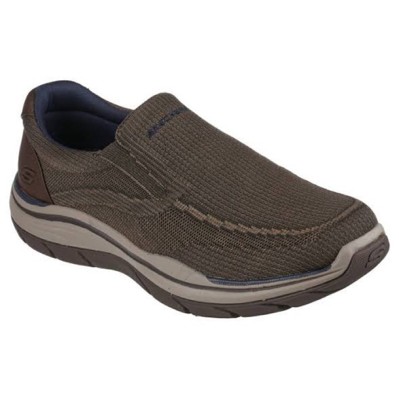 Jual ORIGINAL SALE 70% SKECHERS EXPECTED 2.0 COWEN 204478 OLBR MEN ...
