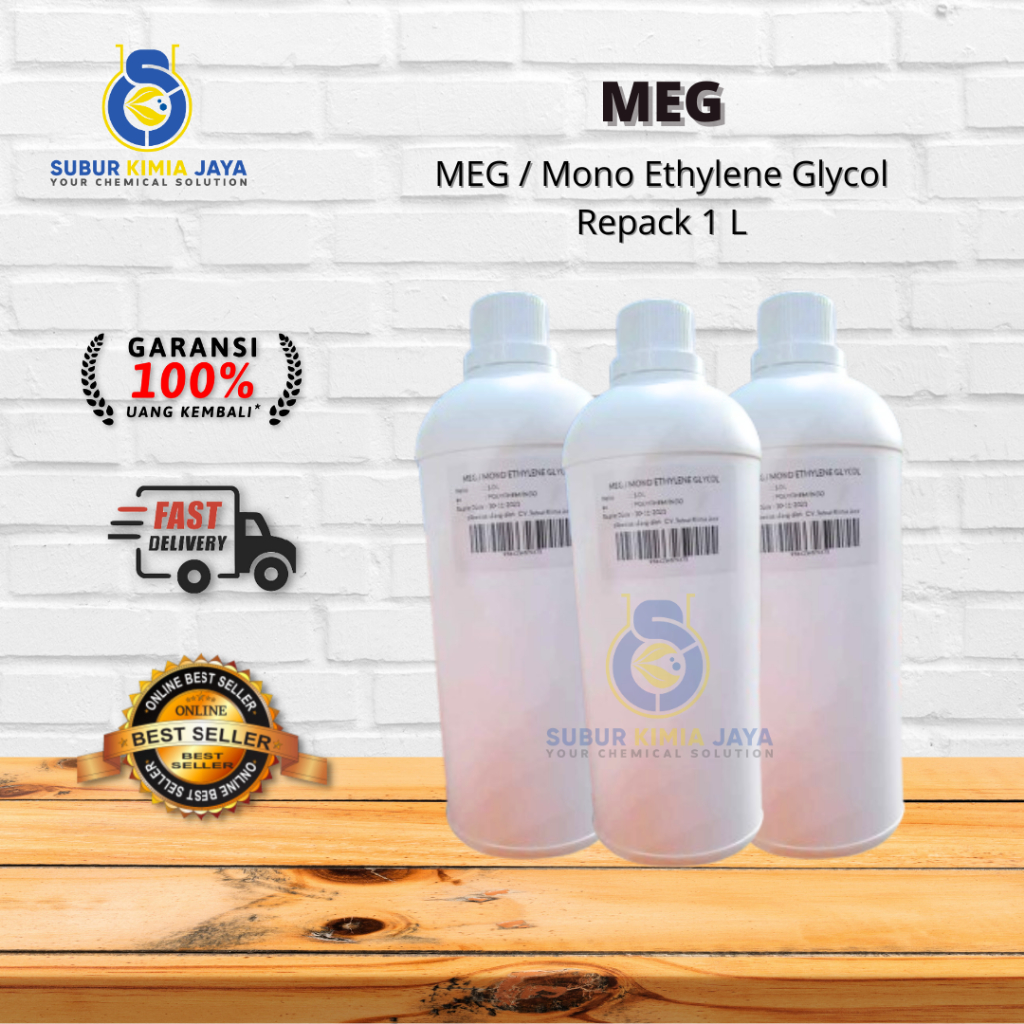 Jual MEG / MONO ETHYLENE GLYCOL 1 L | Shopee Indonesia
