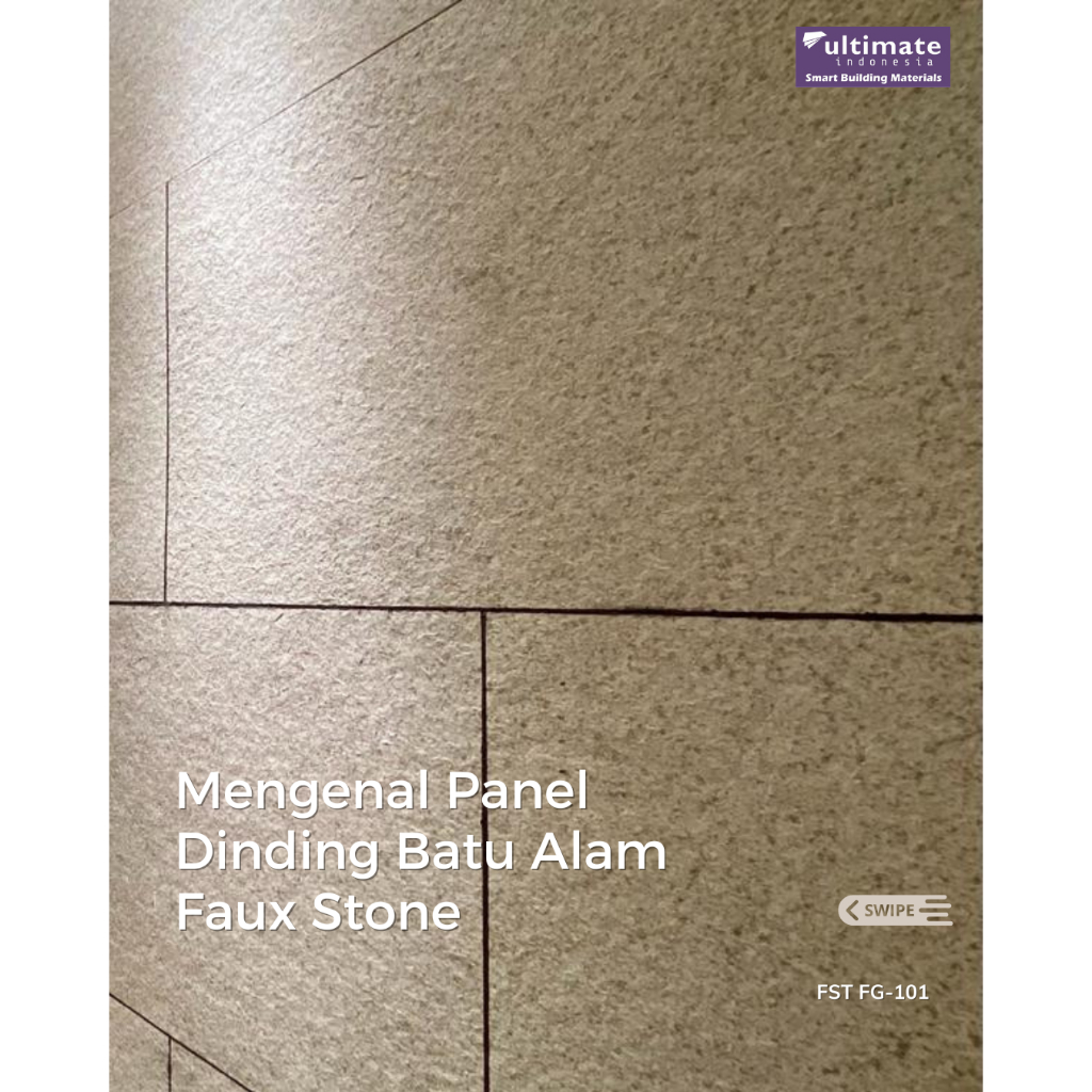 Jual ULTIMATE FAUX STONE PANEL BATU ALAM KULIT BATU TANAH LIAT 60 x 90 ...