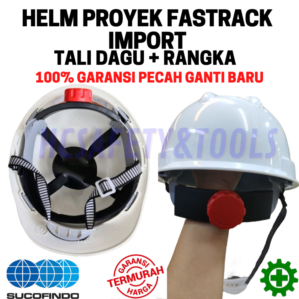 Jual HELM PROYEK FASTRACK IMPORT (HIJAU,ORANGE,KUNING,BIRU,PUTIH,MERAH ...