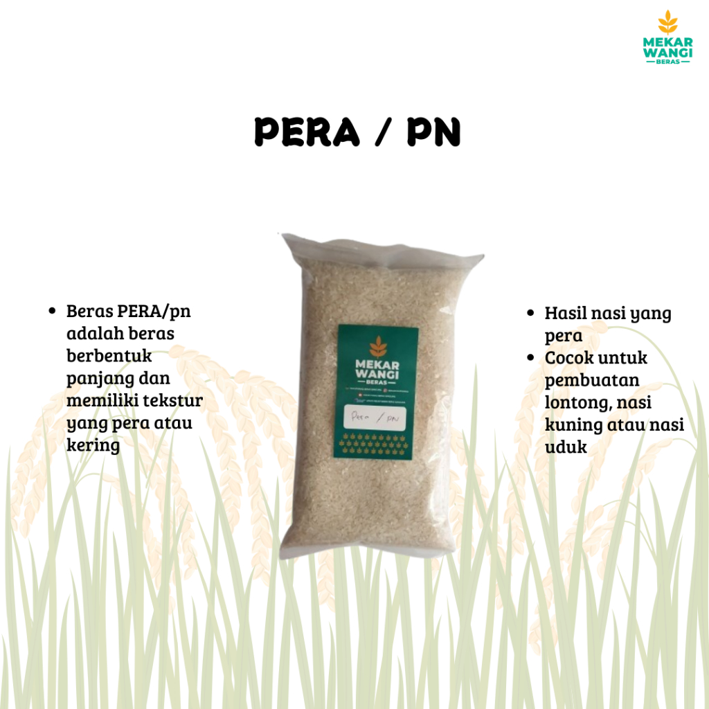 Jual BERAS PERA 1KG KHUSUS LONTONG | Shopee Indonesia