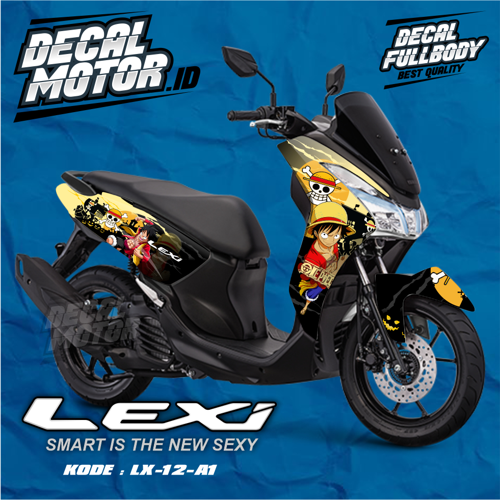 Jual Decal Sticker Lexi Fullbody One Piece - Dekal stiker yamaha lexi ...