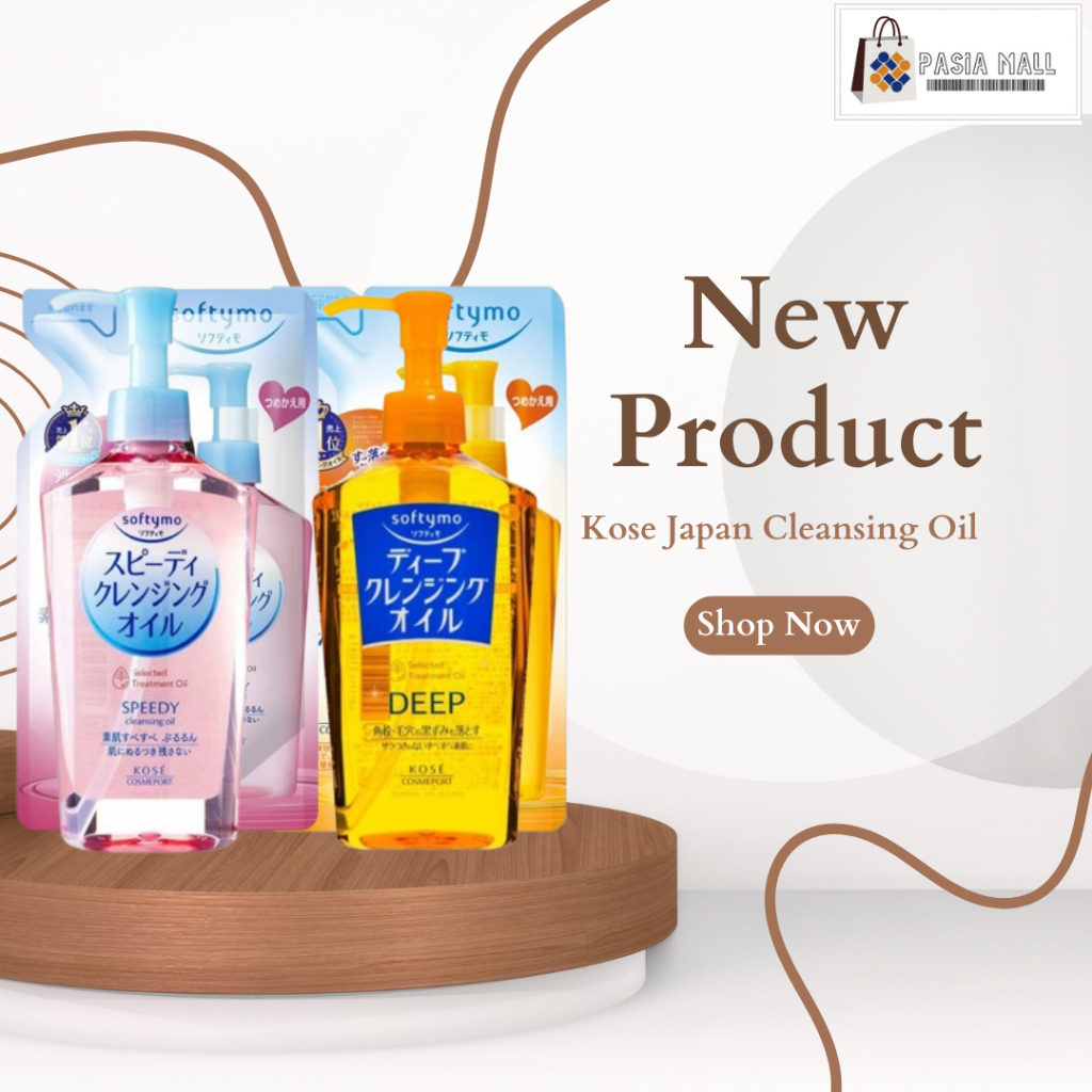 Jual KOSE COSMOPORT Softymo Speedy & Deep Cleansing Oil | Shopee Indonesia