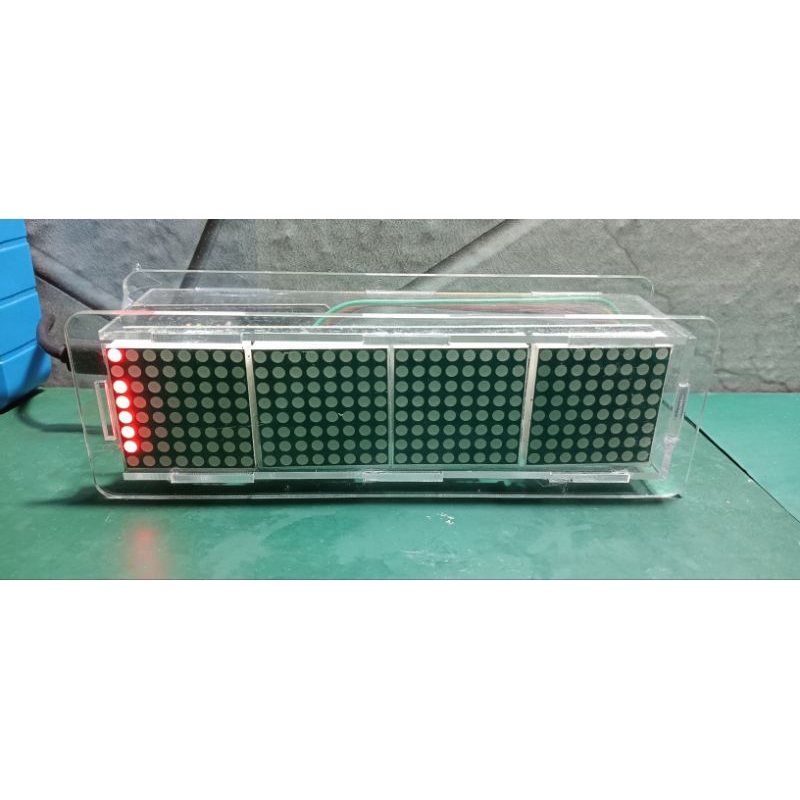 Jual Case/Casing/Cover Frame Akrilik Module LED Max7219 Dot Matrix + Arduino Nano/ESP8266/ESP32 ...