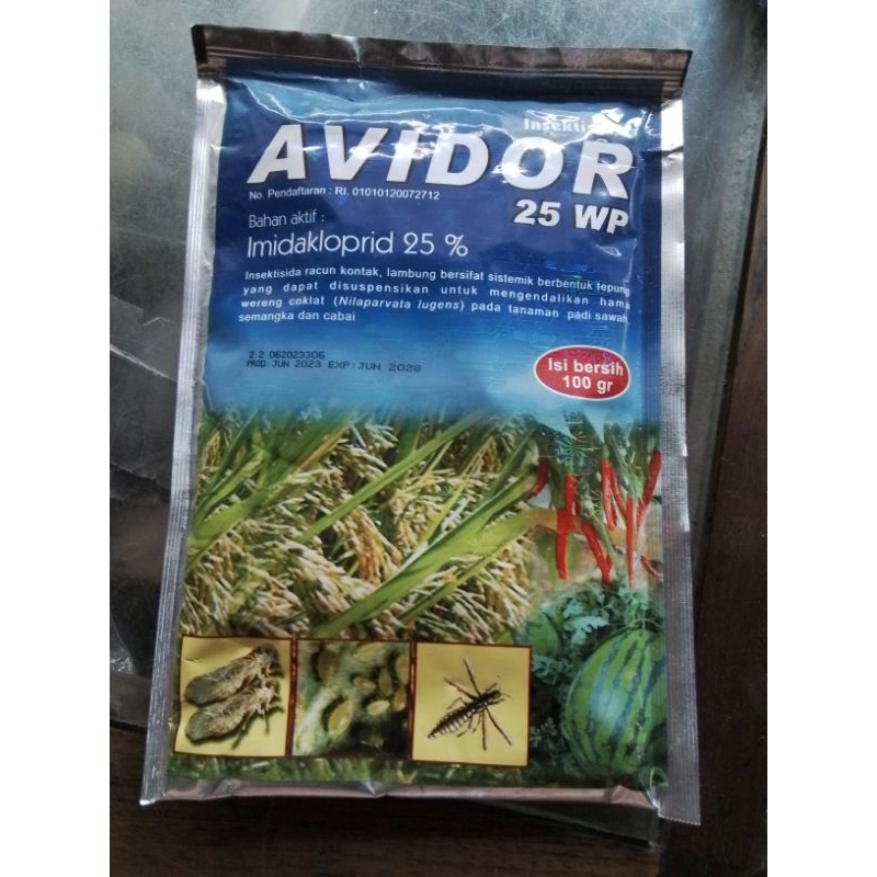 Jual Insectisida AVIDOR 25WP 100gr | Shopee Indonesia