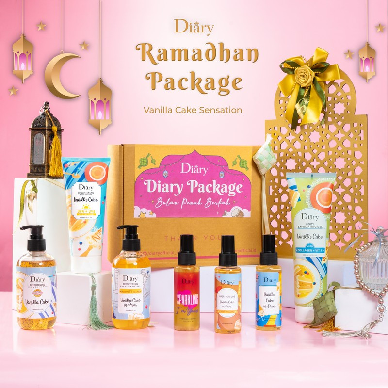Jual Diary Ramadhan Package FREE DUS LUCU - Vanilla Cake Sensation | Shopee Indonesia
