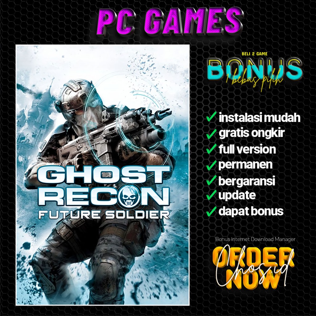 Jual Tom Clancys Ghost Recon Future Soldier Complete Edition | Game PC ...