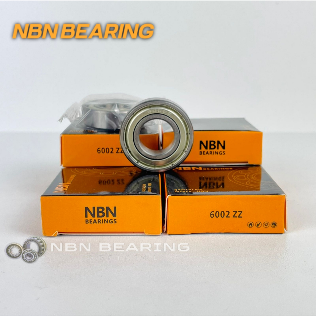 Jual BEARING 6002 ZZ/6002ZZ 15x32x9 mm NBN Official Original | Shopee ...
