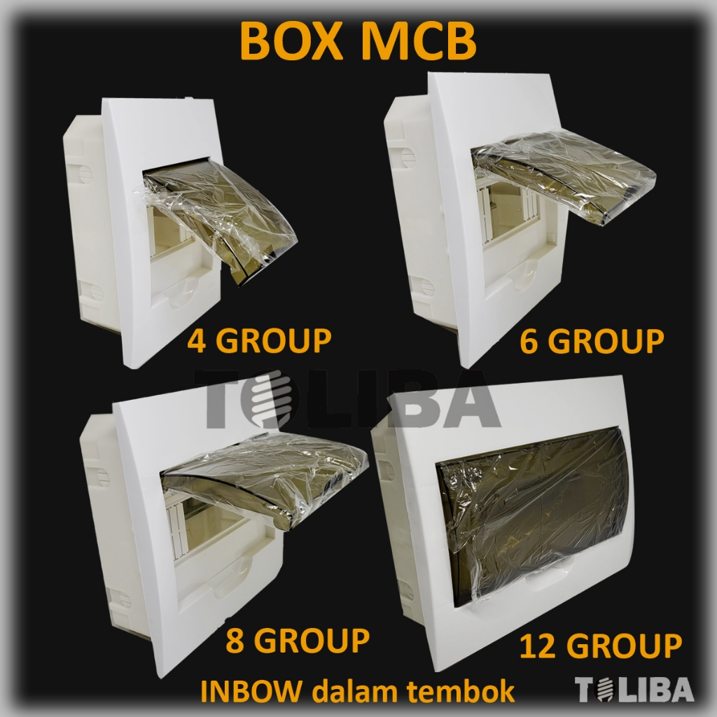 Jual box mcb larkin box mcb 4 group / mcb box 6 group / kotak mcb 8 group / box mcb 12 group ...