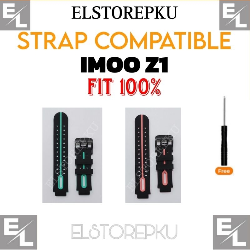 Jual Tali Jam Tangan Compatible imoo Z1 watchphone smart watch anak ...
