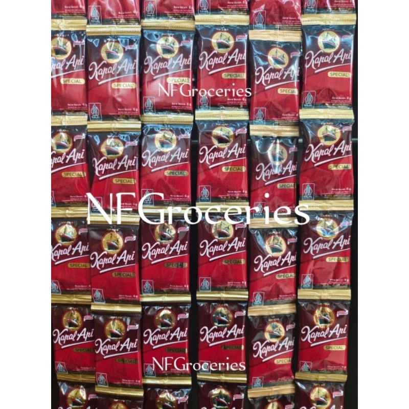 Jual KOPI KAPAL API SPECIAL (TANPA GULA)1 RENCENG 10 BKS @6GR | Shopee ...