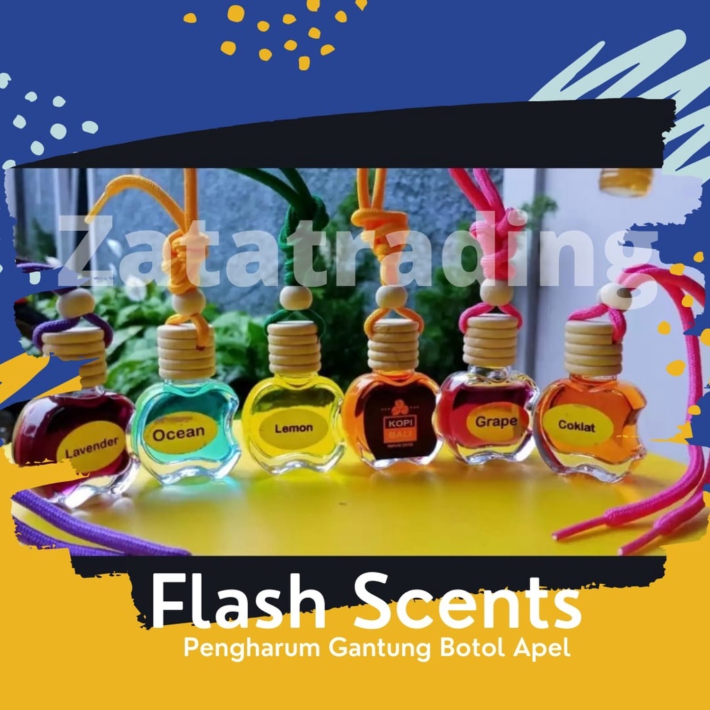Jual Parfum Mobil Flash scents - Botol Gantung (BA) | Shopee Indonesia
