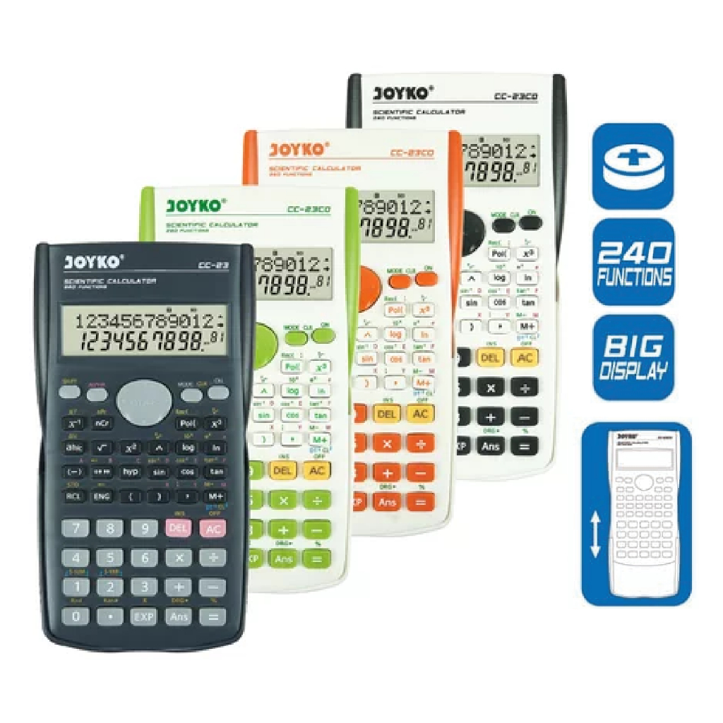 Jual (1 Pcs) Kalkulator Calculator Scientific Ilmiah 240 Functions ...