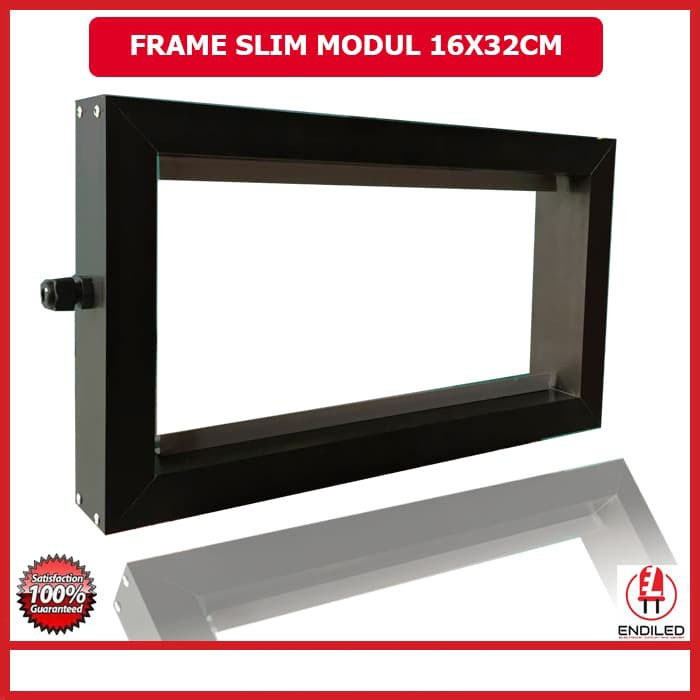 Jual Frame running text outdoor 16x32cm outdoor | Shopee Indonesia