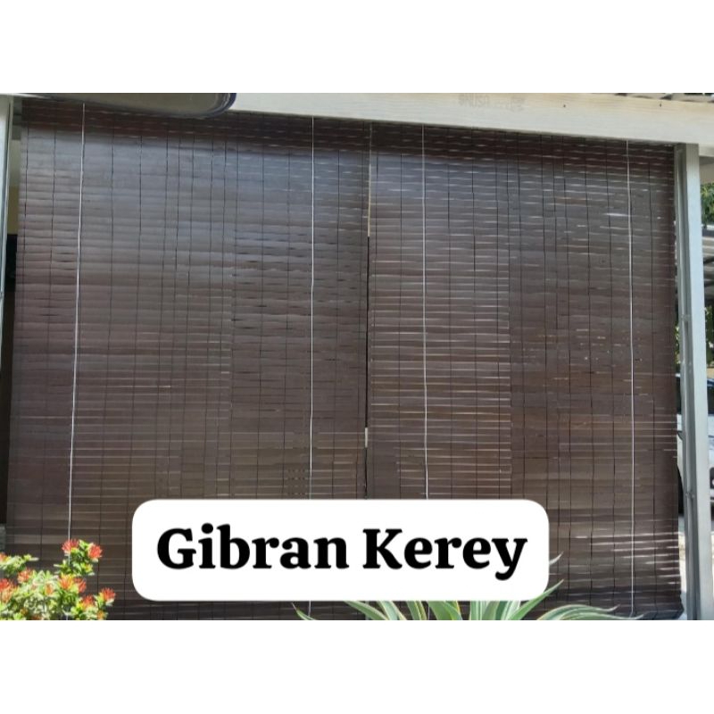 Jual TIRAI KEREY GULUNG OUTDOOR PVC LENGKAP TALI PENGGULUNG KHUSUS ...