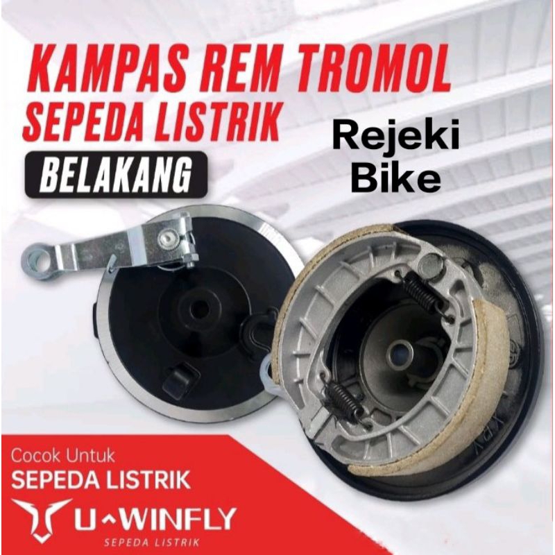 Jual REM TROMOL BELAKANG SEPEDA LISTRIK | Shopee Indonesia