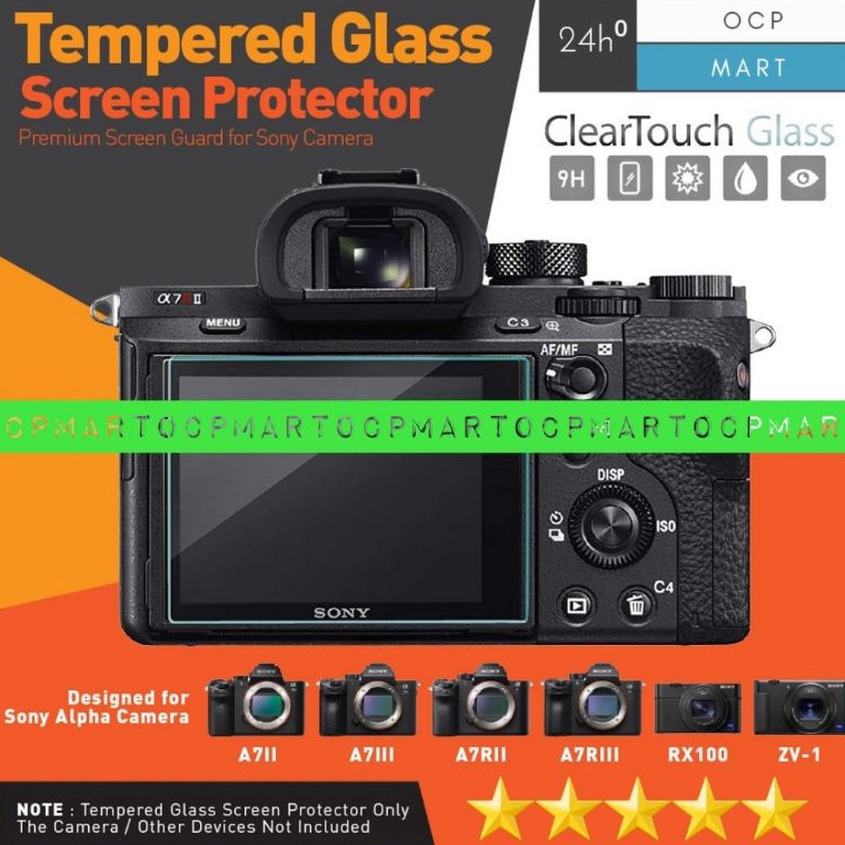 Jual PALING DICARI Tempered Glass Sony A7II A7III A7RII A7RIII RX1 ZV1 ...
