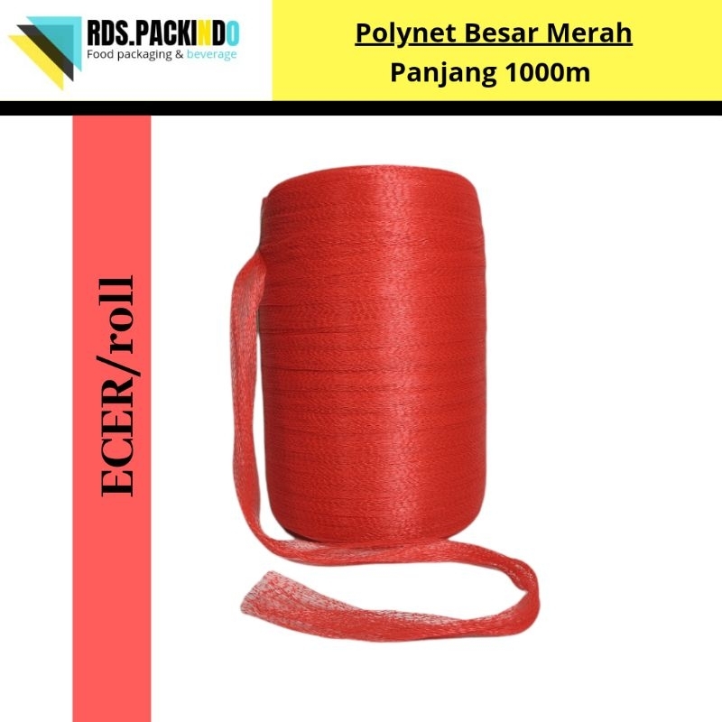 Jual Polynet Jaring Buah BEST FRESH 1000m (Merah) // ECER | Shopee ...