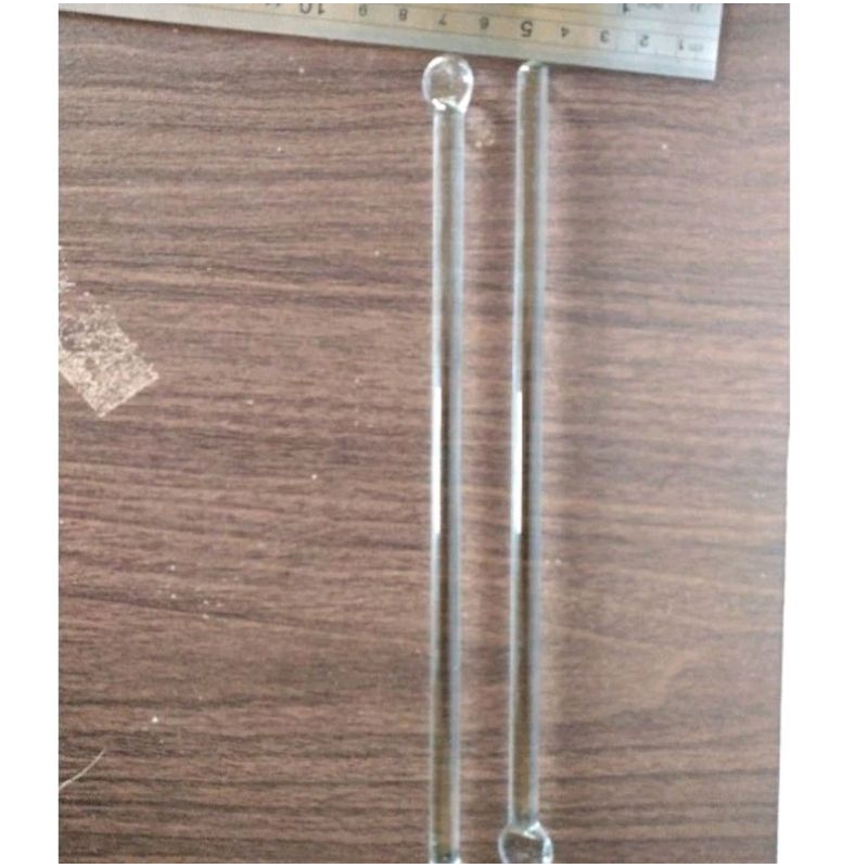 Jual batang pengaduk kaca panjang 20 cm batang pengaduk laboratorium ...