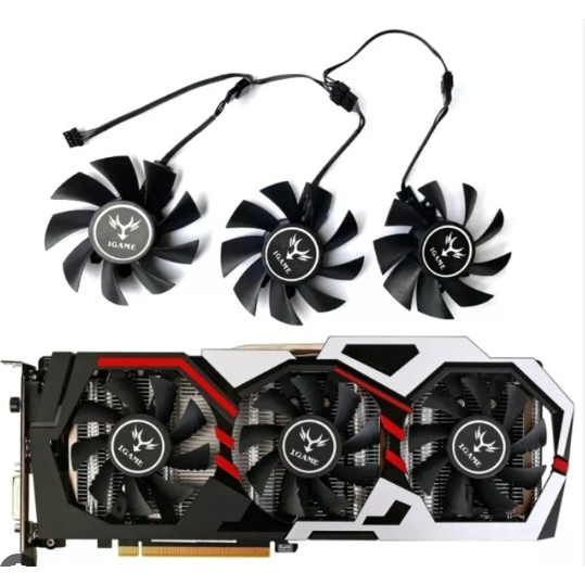 Jual KIPAS VGA BARU IGAME 3FAN GTX 960 1060 1070 1080 | Shopee Indonesia