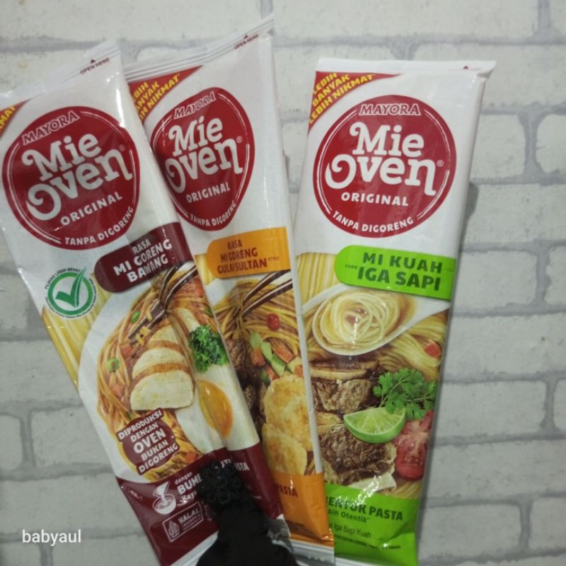 Jual MIE OVEN MAYORA 70G all varian | Shopee Indonesia