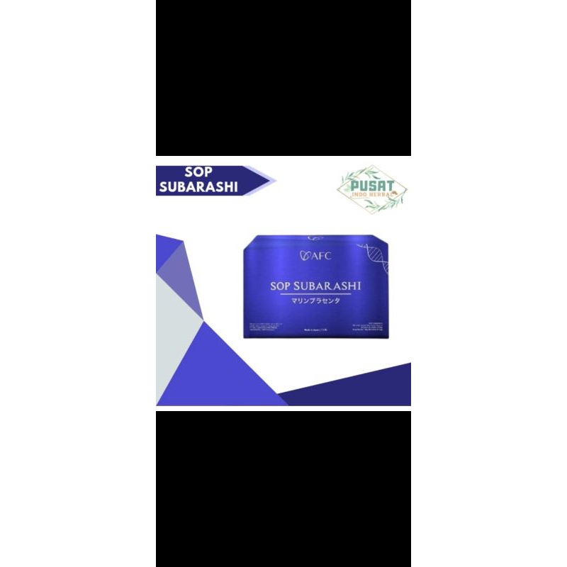 Jual Sop Subarashi Original Suplemen Kesehatan Terbaik | Shopee Indonesia