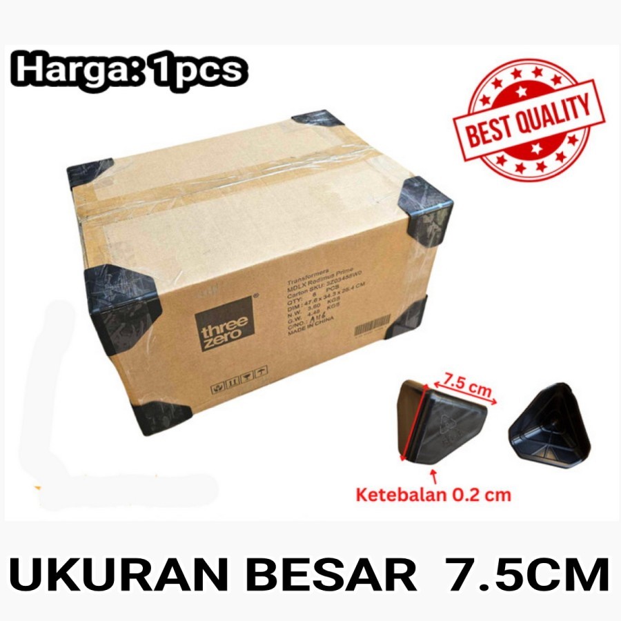 Jual Pelindung sudut packing kerdus box siku plastik ukuran besar murah ...