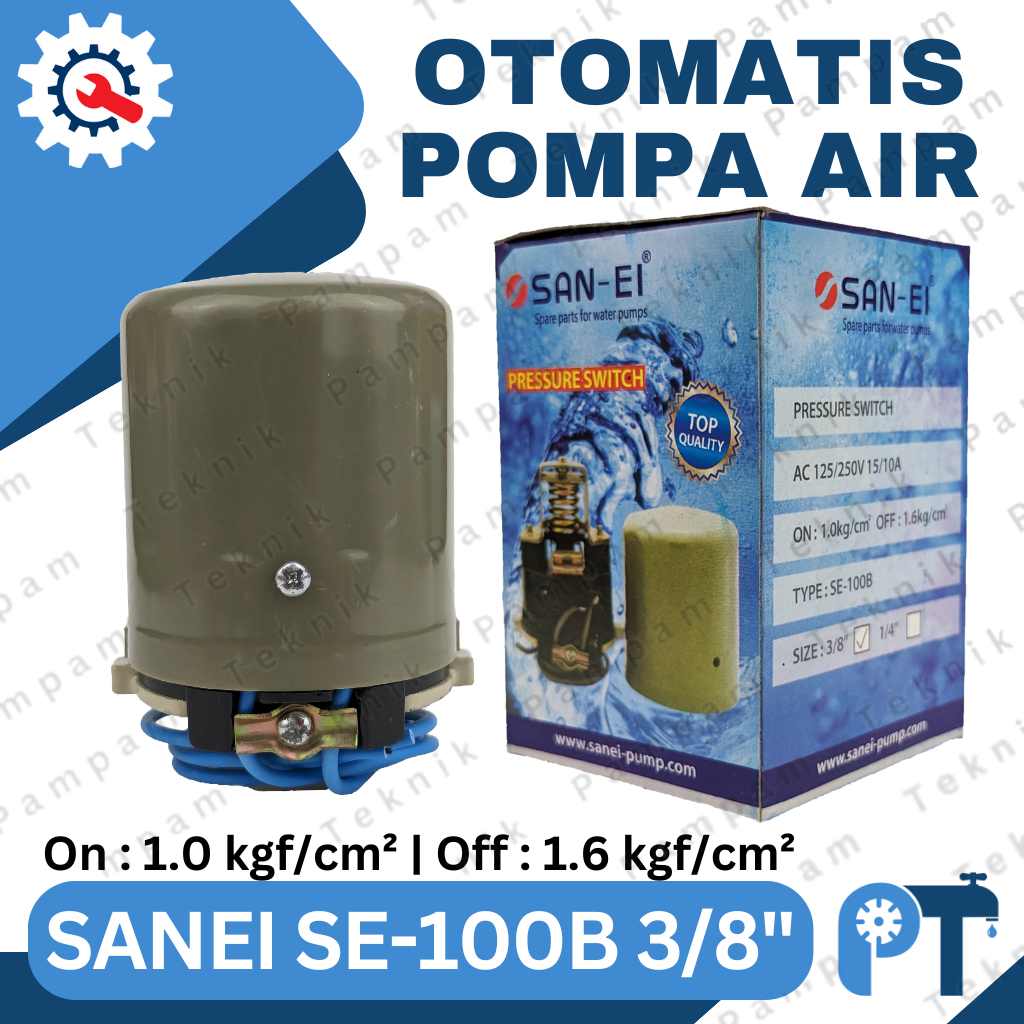 Jual Otomatis Sanei 3/8 inch - Pressure switch pompa air San ei drat dalam 3/8" | Shopee Indonesia