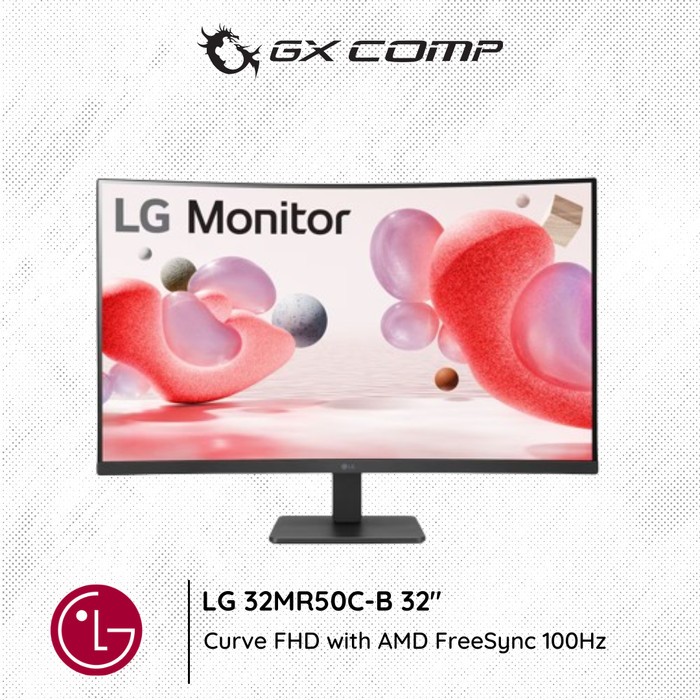 Jual Monitor LG 32MR50C-B 32" Curve FHD with AMD FreeSync 100Hz ...