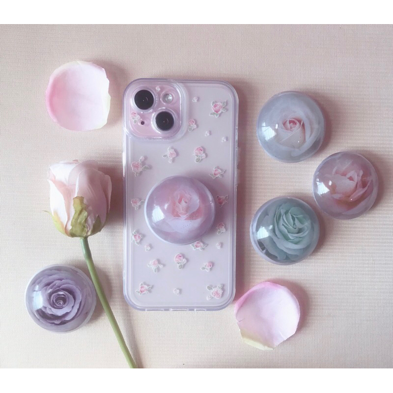 Jual popsocket aesthetic flower/popsocket aesthetic korea/popsocket ...