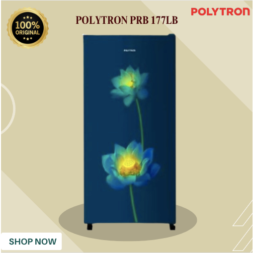 Jual KULKAS POLYTRON 1 PINTU PRB 177LB Beauty Steel/POLYTRON KULKAS ...