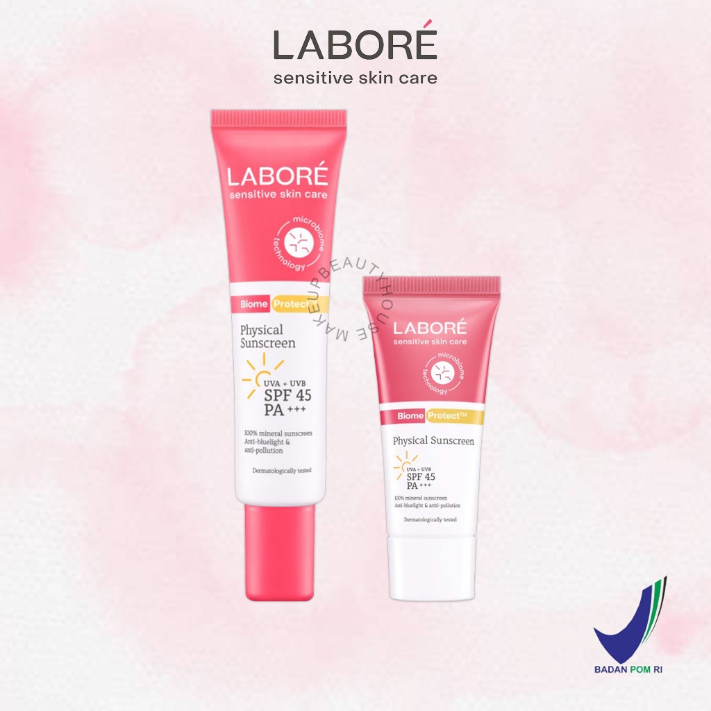 Jual LABORE BiomeProtect Physical Sunscreen 30ml | 10ml - Mineral ...