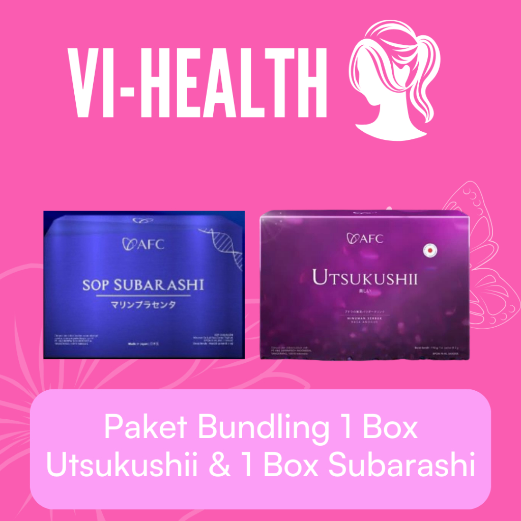 Jual Paket Blunding 1 Box Utsukushi Gold &1 Box Subarashi AFC Original ...