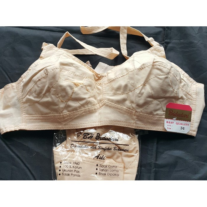 Jual Classic Sport BRA Ibu Perempuan Tanpa Kawat / Tanpa Busa | BH Bidadari Klasik Wanita Dewasa ...