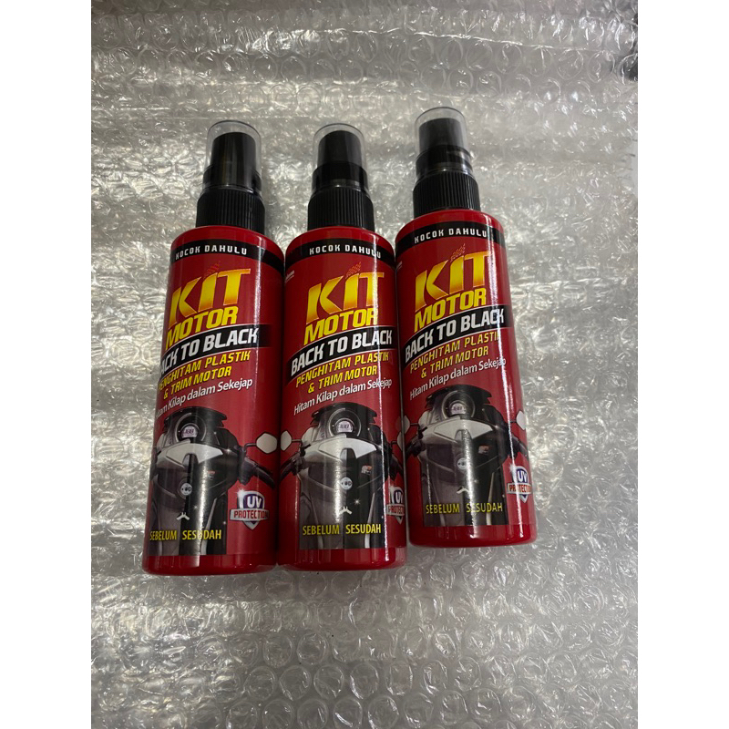 Jual ( Kit Motor Mobil ) kit back to black pump 115ml penghitam ...