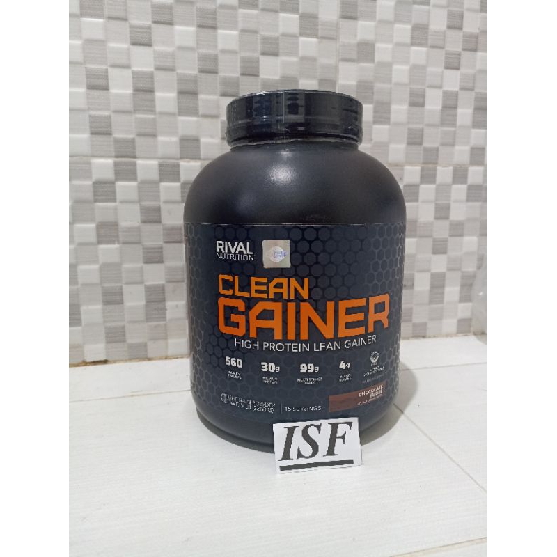 Jual Rival Clean Gainer 5 lbs Segel Weight Gainer | Shopee Indonesia