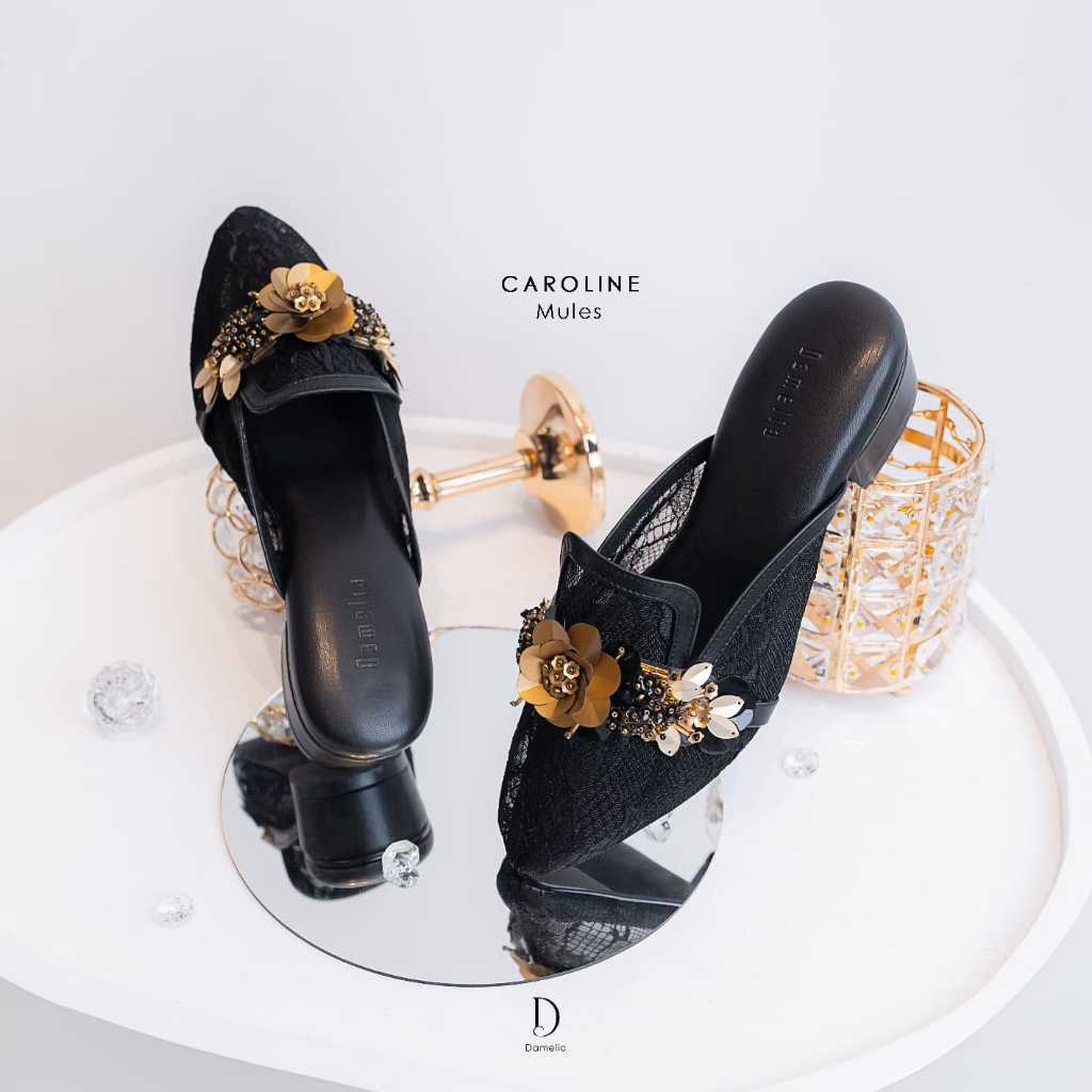 Jual Damelia Caroline Mules Wanita | Shopee Indonesia