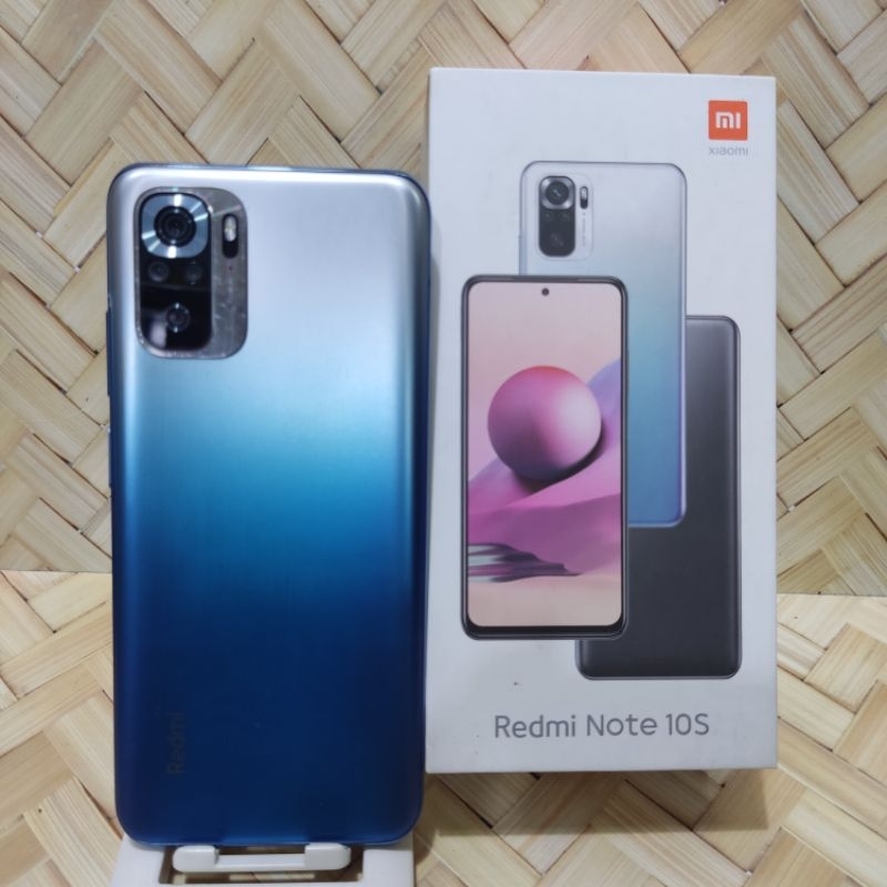 Jual Redmi Note 10s 8/128GB Hp Hanphone second Fullset original ...