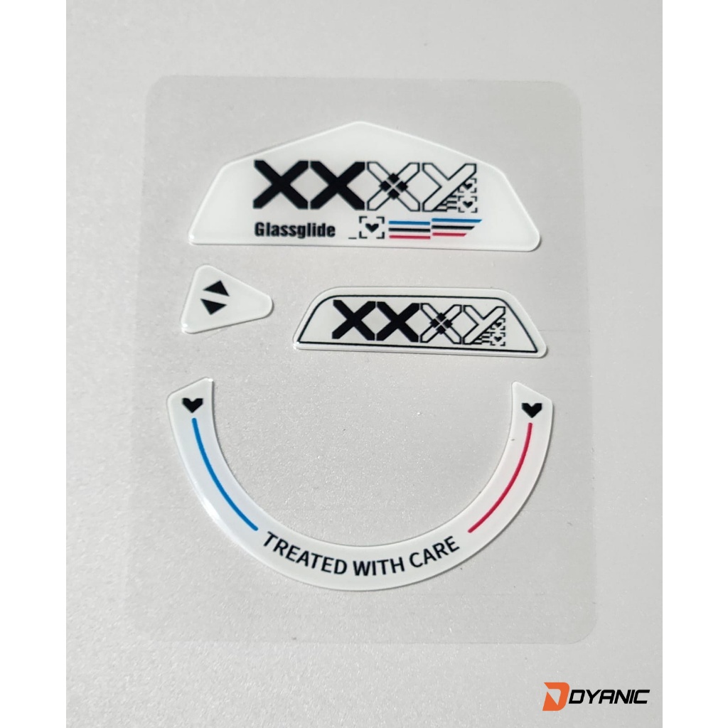 Jual GLASSGLIDE glass glide skates mouse feet for Logitech G502 ...