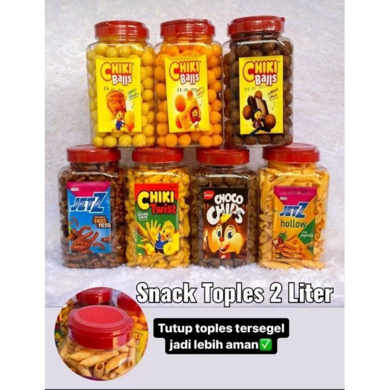Jual SNACK TOPLES 2L Chiki Ball / Jet Z / Chiki Twist / Siip / Dilan ...