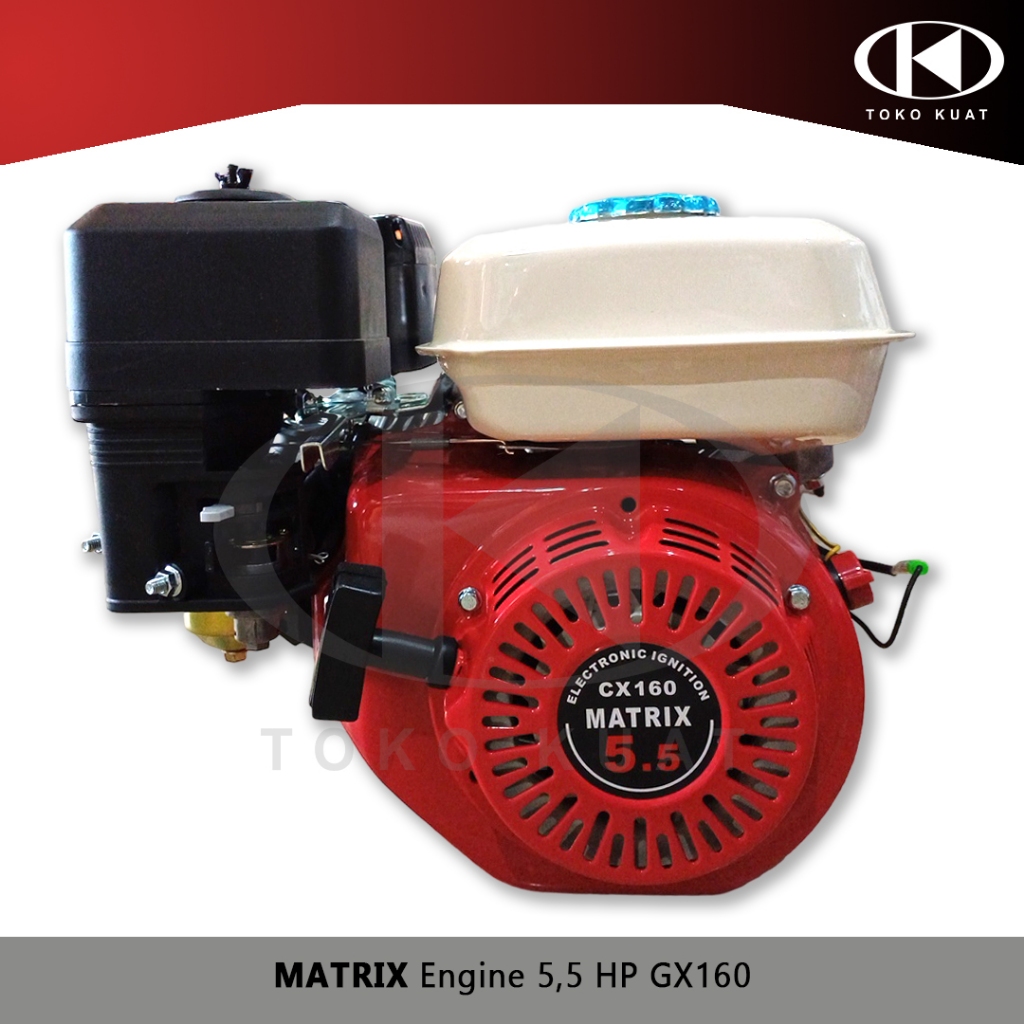Jual Mesin motor penggerak bensin Engine 5.5Hp MATRIX GX 160 , CX 160 | Shopee Indonesia